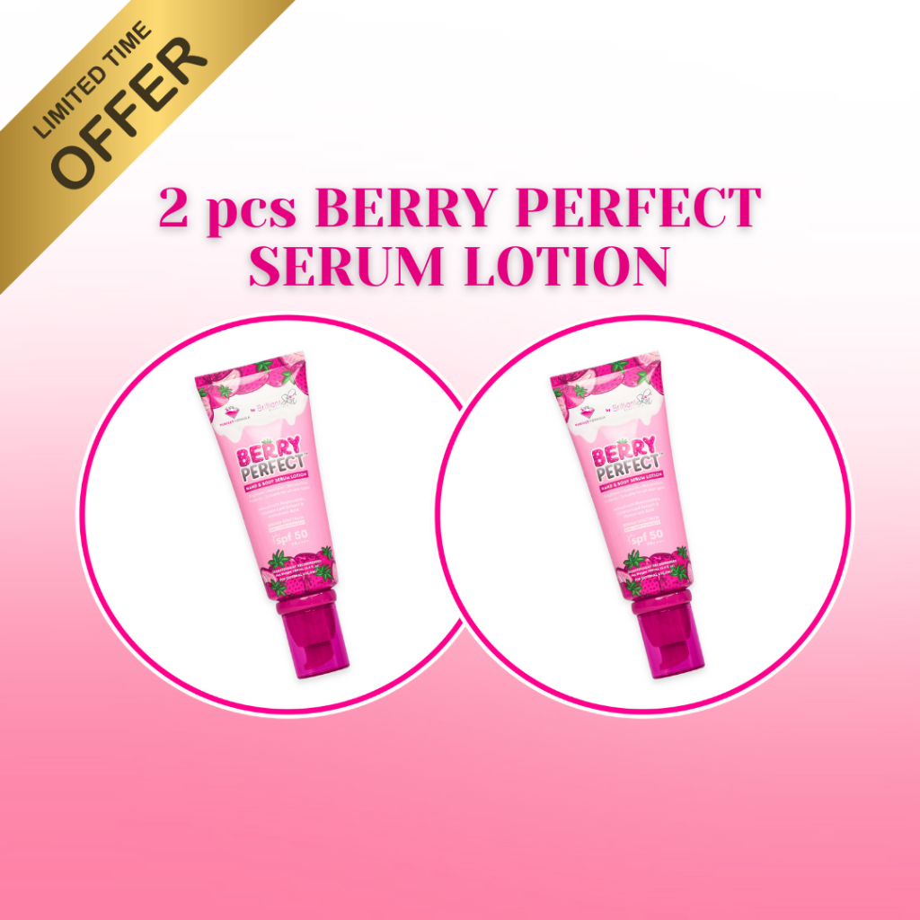 GET 2 BERRY PERFECT SERUM LOTION #perfectformula | Shopee Philippines