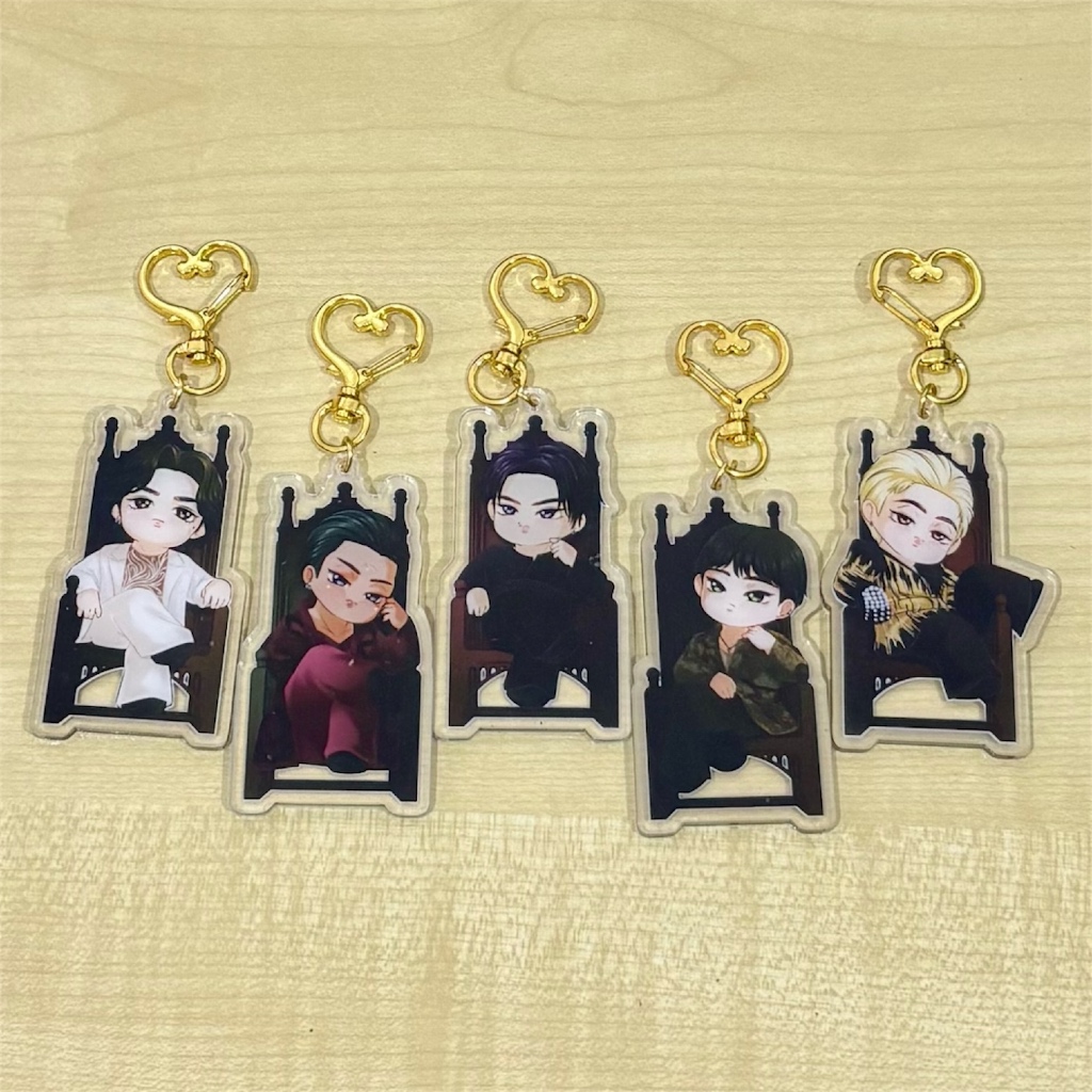 Chibi SB19 Simula at Wakas Acrylic Keychain | Shimmeryph cute keychains ...