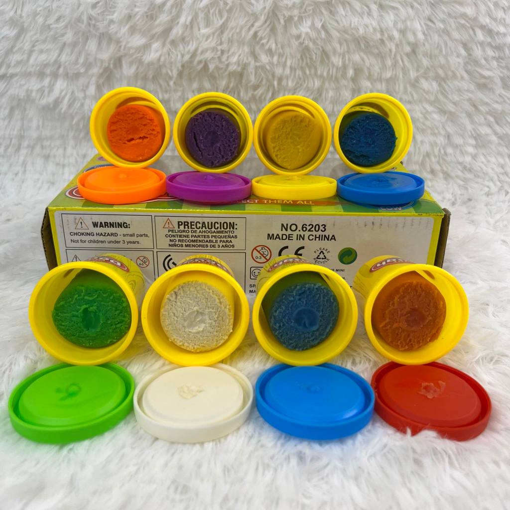 DOUGH Clay Play 8pcs Set Non-toxic Colorful Art &Craft Creative ...