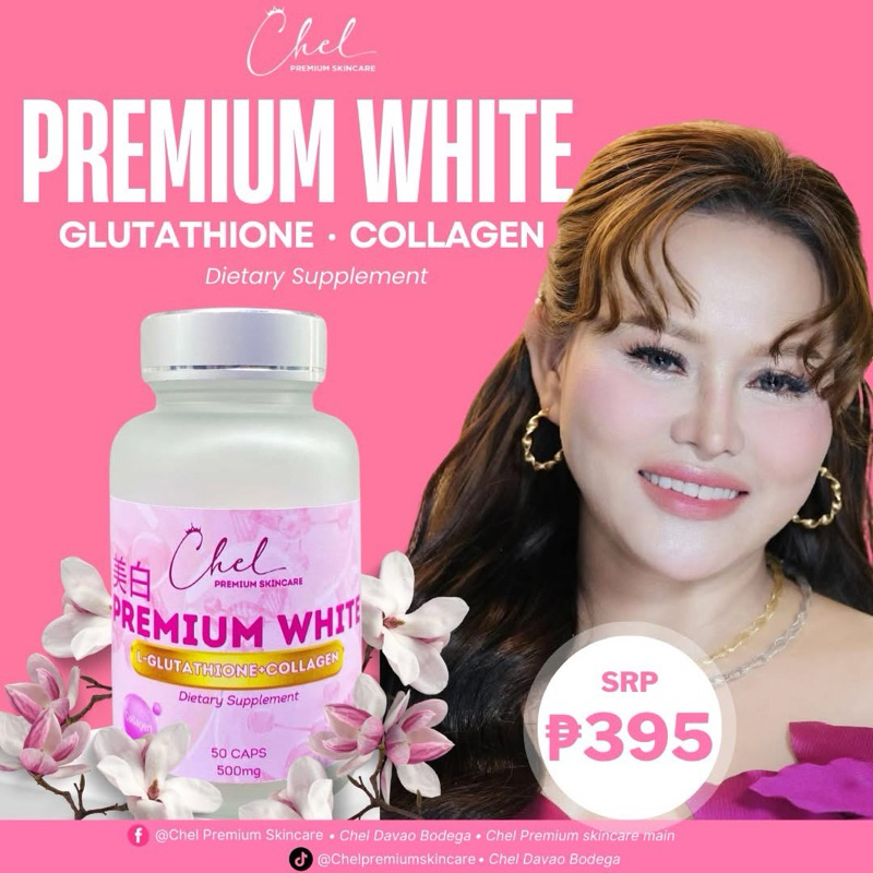 CHEL GLUTATHIONE CAPSULE (50 TABLETS) | Shopee Philippines