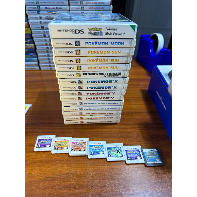 Pre-owned Nintendo DS, 2DS & 3DS Pokemon Games List | Shopee Philippines