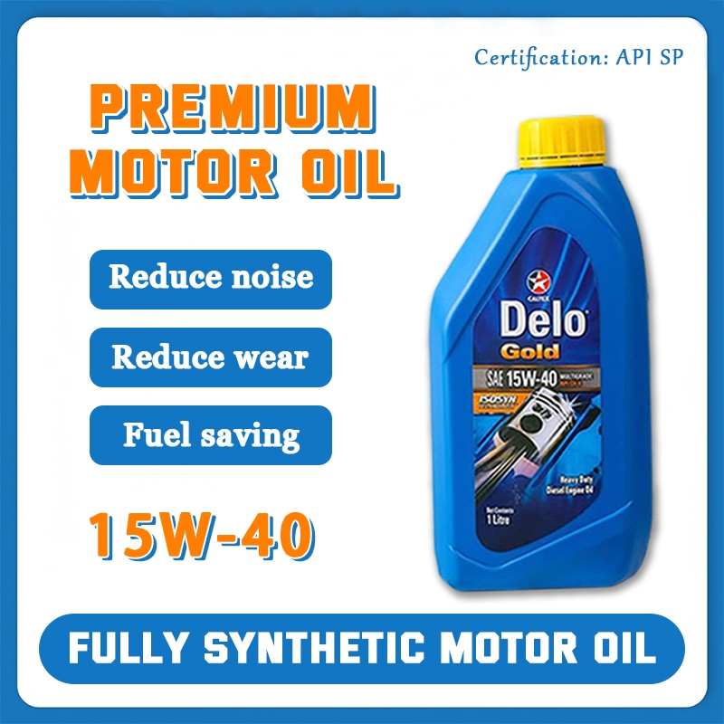 Caltex Delo Gold 15W-40 1L SAE Ultra Multigrade Diesel Engine Oil for ...