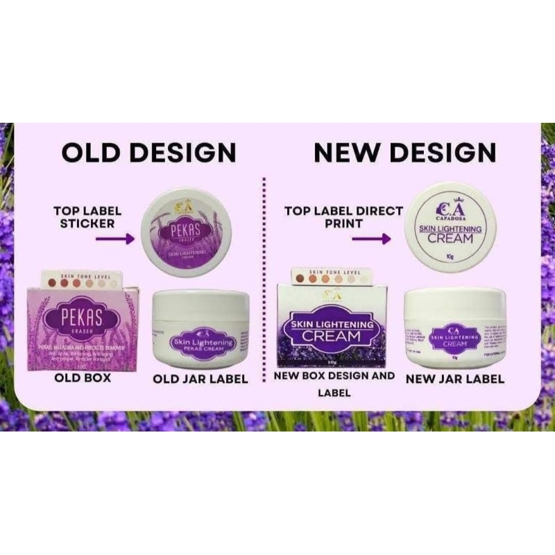 Original Pekas skin lightening cream 10g | Shopee Philippines