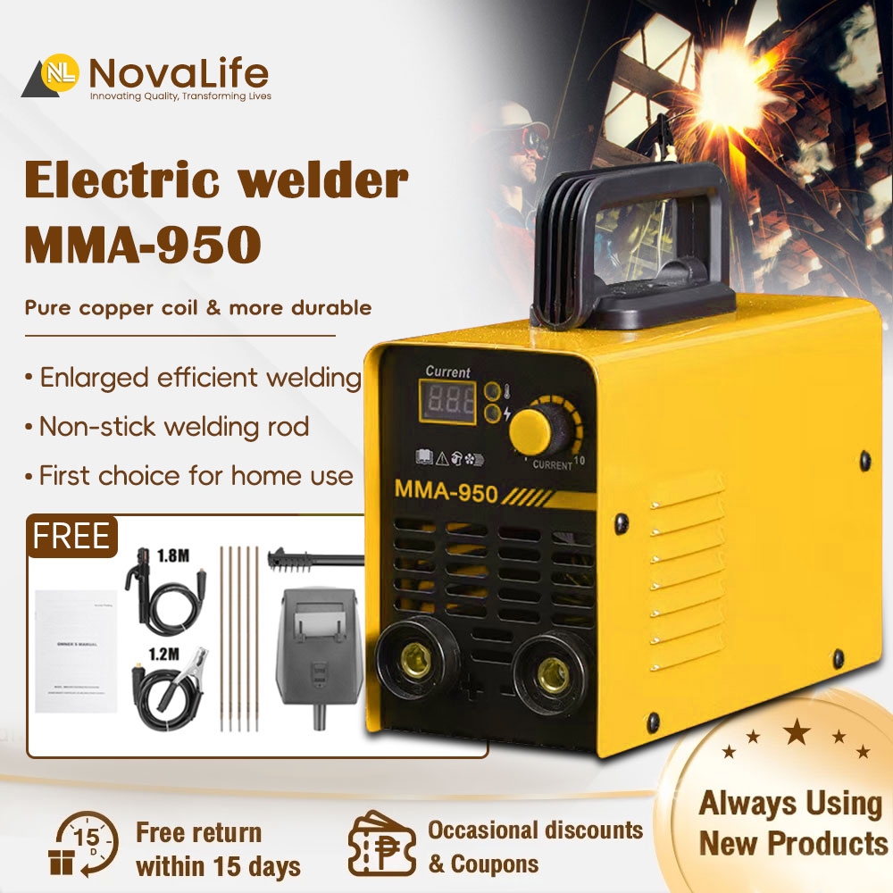 Portable IGBT Inverter ARC Welding Machine Home Welder MMA-950 Mini ...