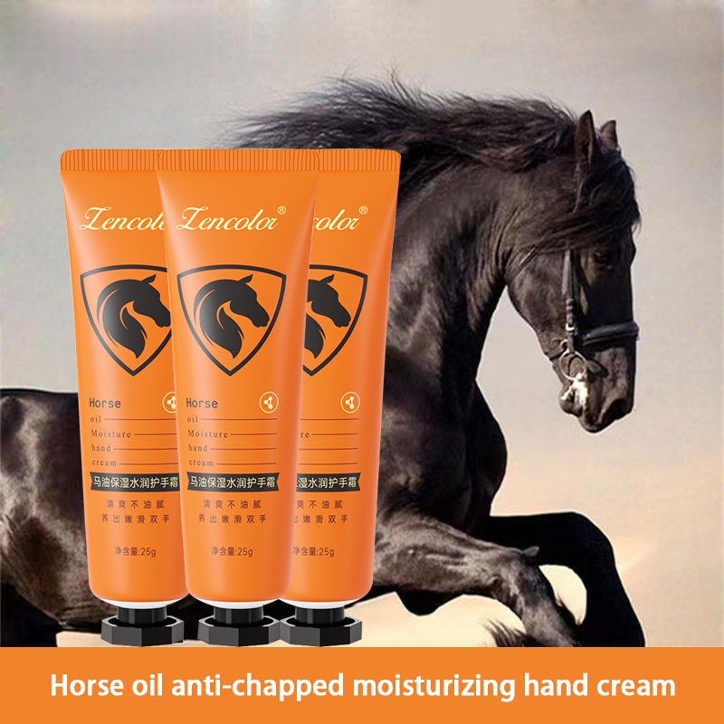 Horse Oil Hand Cream Hydrating andMoisturizing Hand Cream Anti-Dry ...