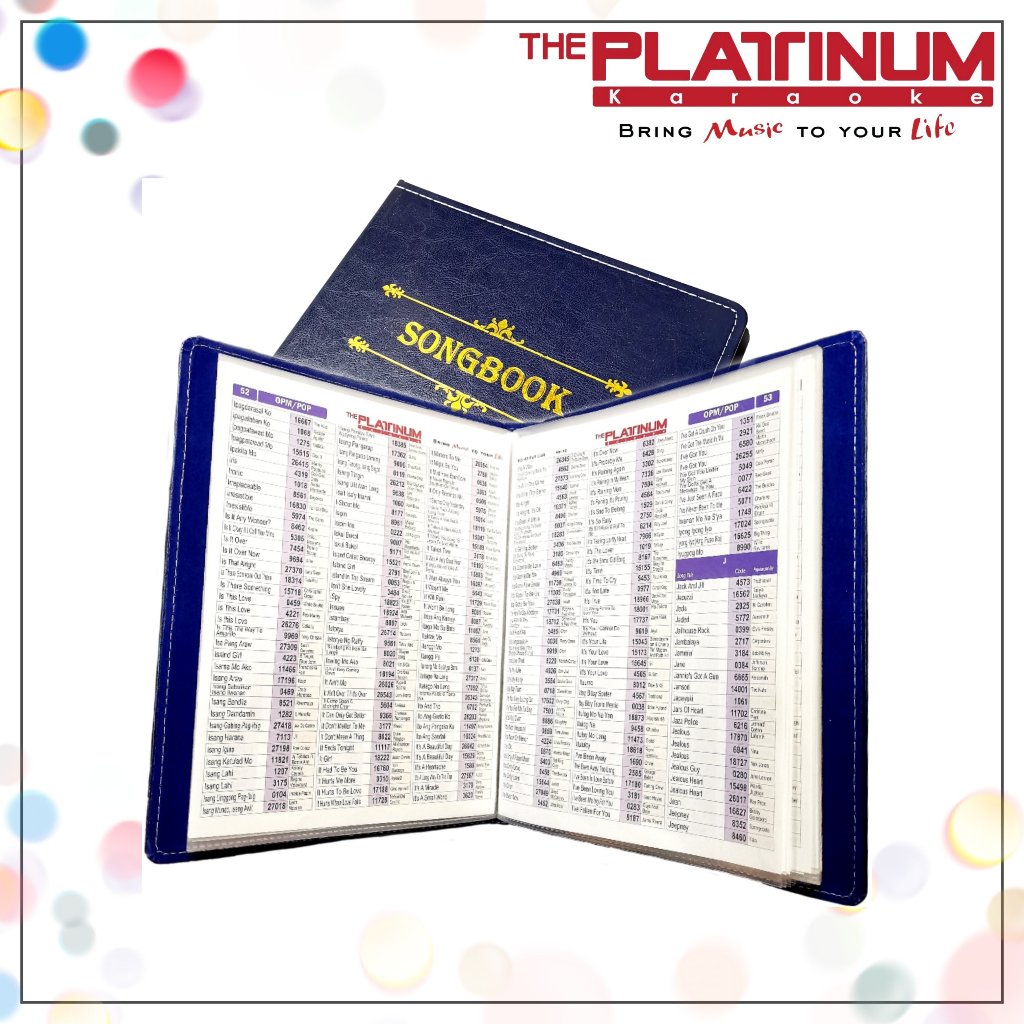 KARAOKE UPDATED SONG BOOK | Shopee Philippines
