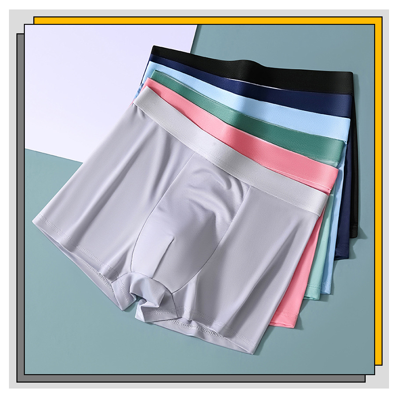 Men Underwear Breathable Boxer Shorts for Man Big Plus Size Soft ...