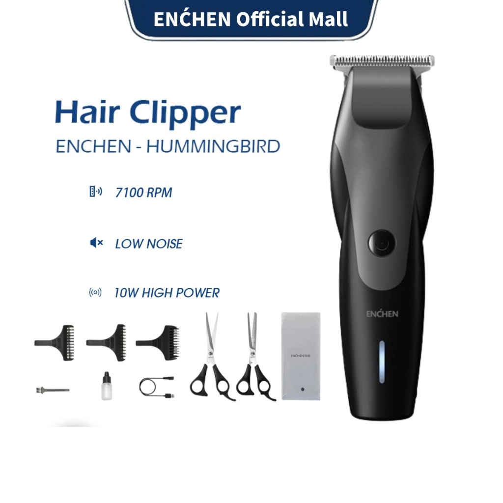 ENCHEN Electric Hair Trimmer HummingBird Professional Baber Hair ...