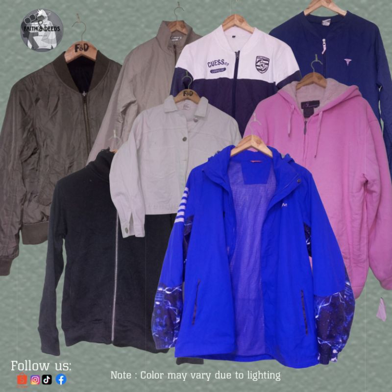 F&D BRANDED UKAY/THRIFTED JACKETS FOR MEN/WOMEN UKAY-UKAY BY FAITH AND ...