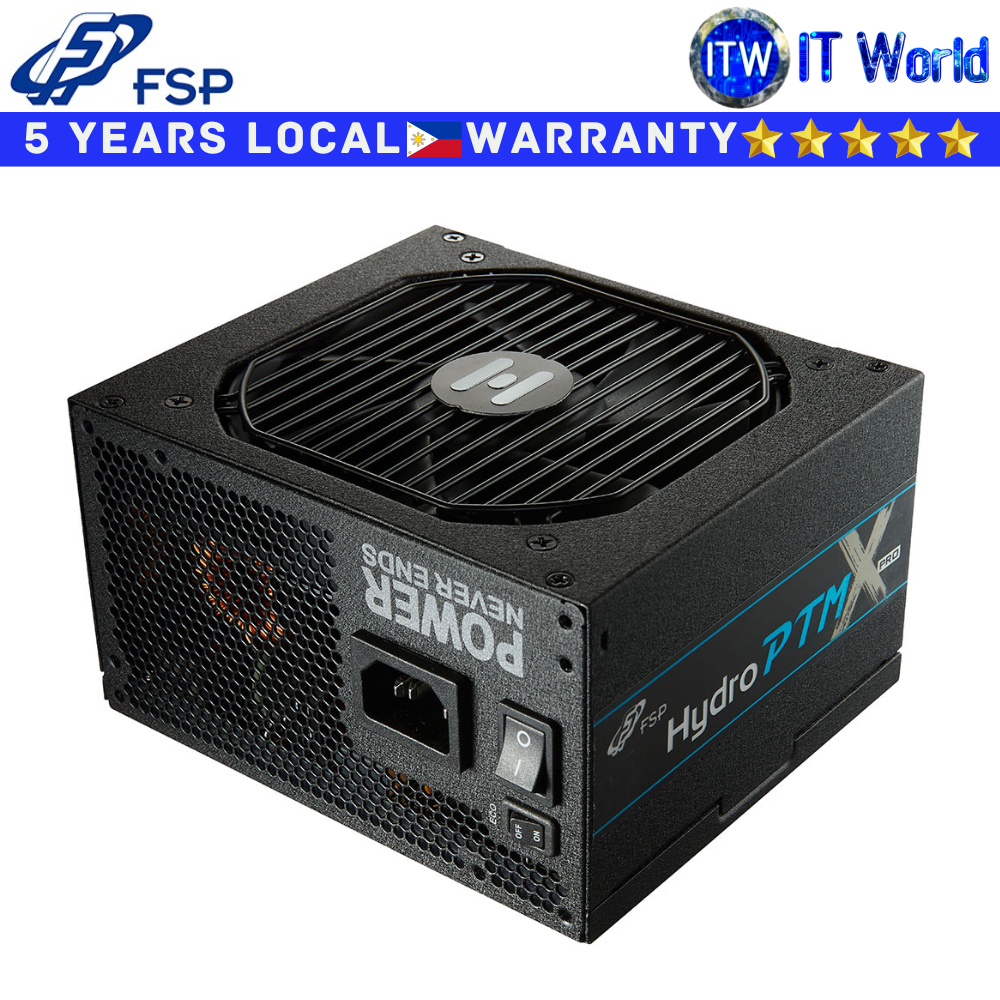 FSP PSU 1000W Power Supply Unit Hydro PTM Pro X ATX3.0 PCIe5 80 ...
