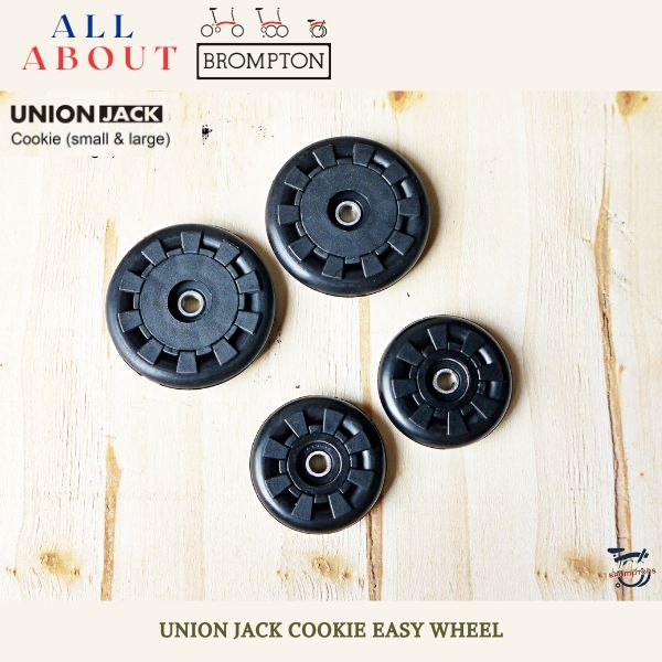 AAB UNION JACK Cookie Easy Wheel for Brompton Bicycle Parts & Accessories | Shopee Philippines