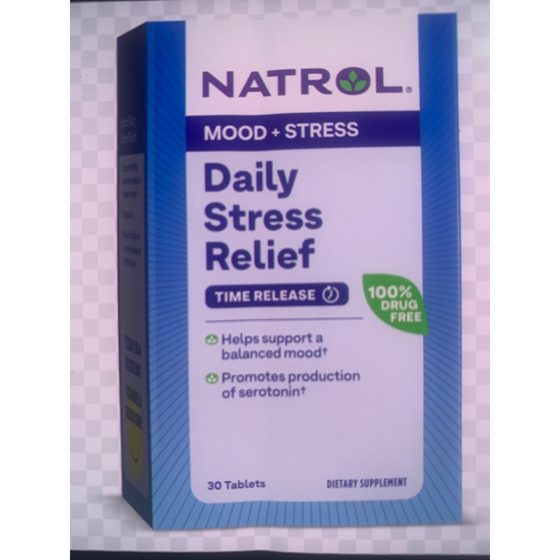 NATROL Daily Stress Relief Time Release Tablets | Shopee Philippines