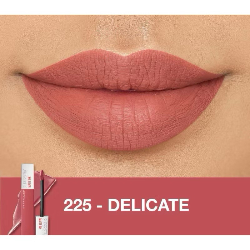 Maybelline SUPER STAY MATTE INK DELICATE 225 ORIGINAL | Shopee Philippines
