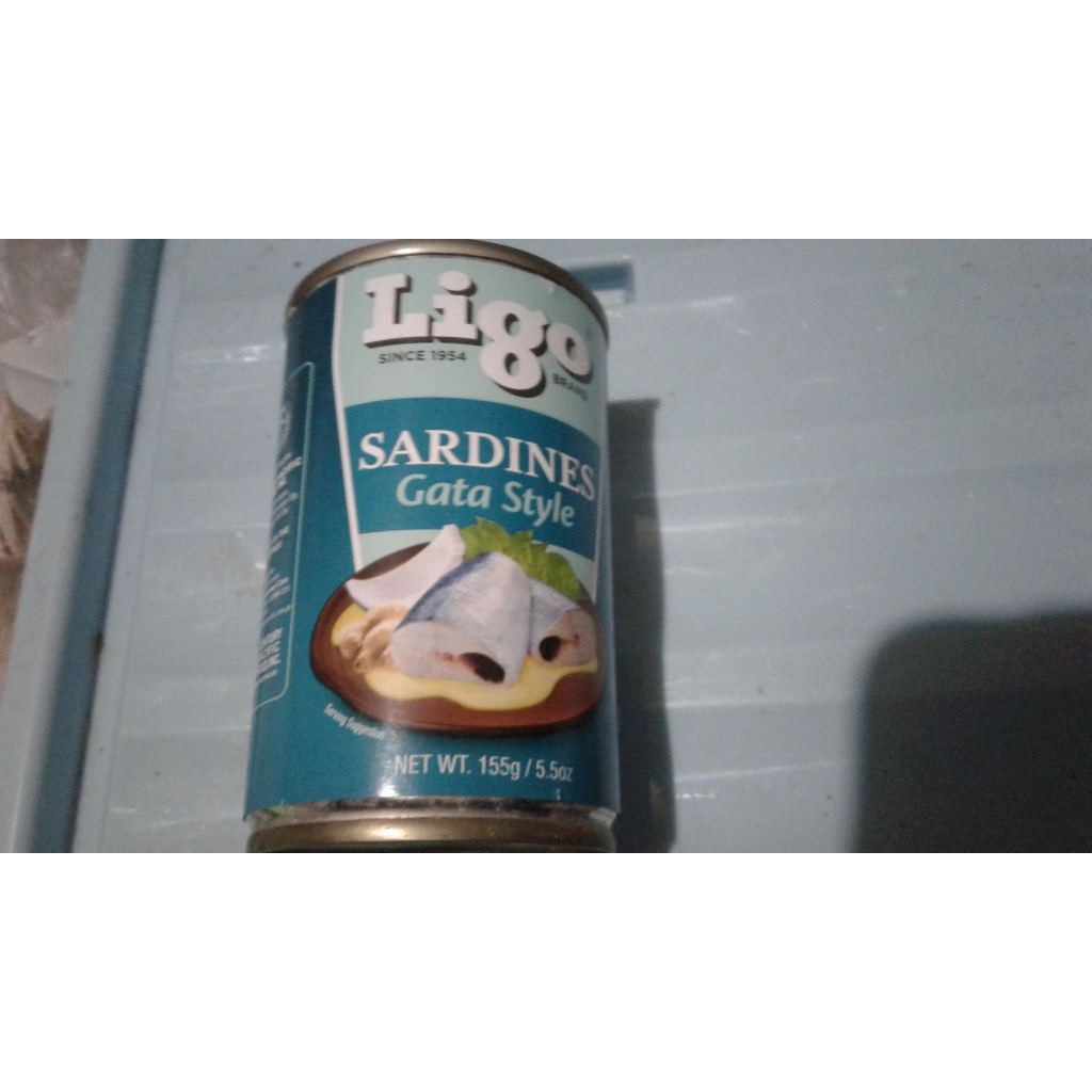 LIGO GATA SARDINES COCO NUT MILK 1 PIECE CAN HALAL KIDS 155G GREEN FOOD ...