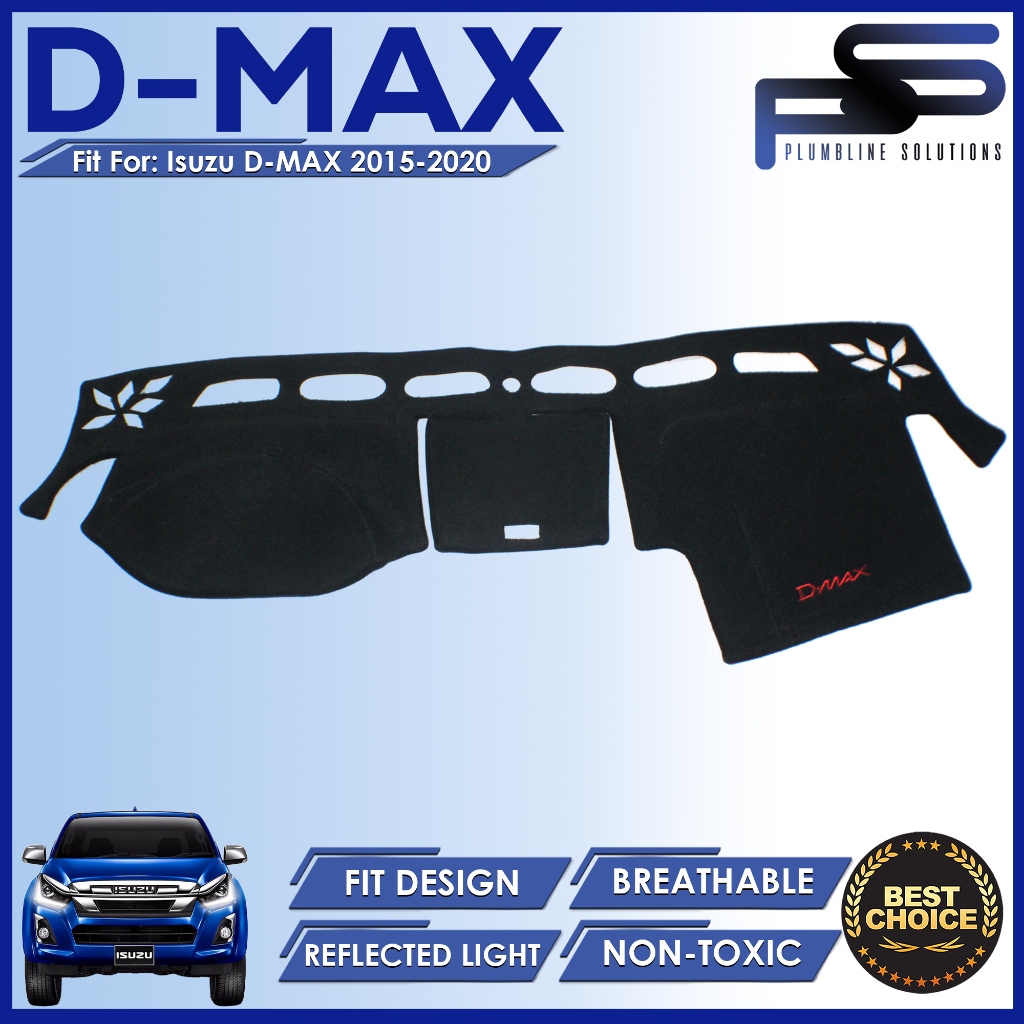 Dashboard Cover for Isuzu DMAX 2019 - Onwards Slip Anti UV Sun ...