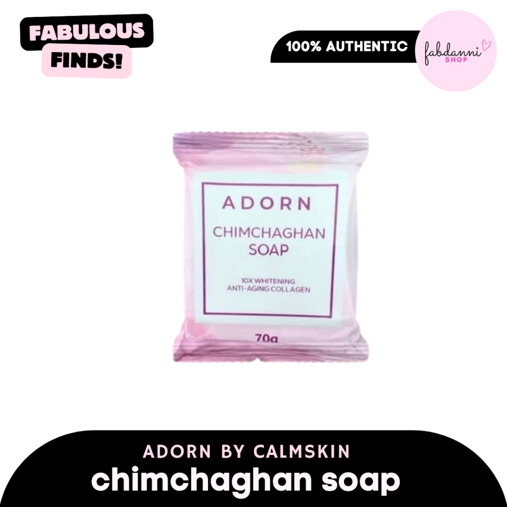 Adorn by CalmSkin Chimchaghan Soap (1 Bar) | Shopee Philippines