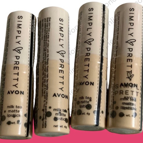 AVON Simply Pretty Milk Tea Matte Lipstick 4g | Shopee Philippines