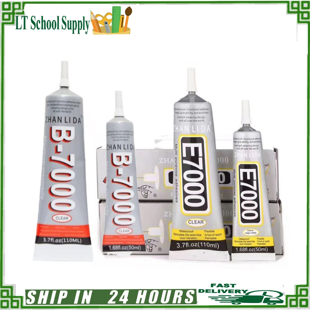 E7000 Fabric multi purpose / B7000 Multi Function adhesive glue Zhanlida | Shopee Philippines
