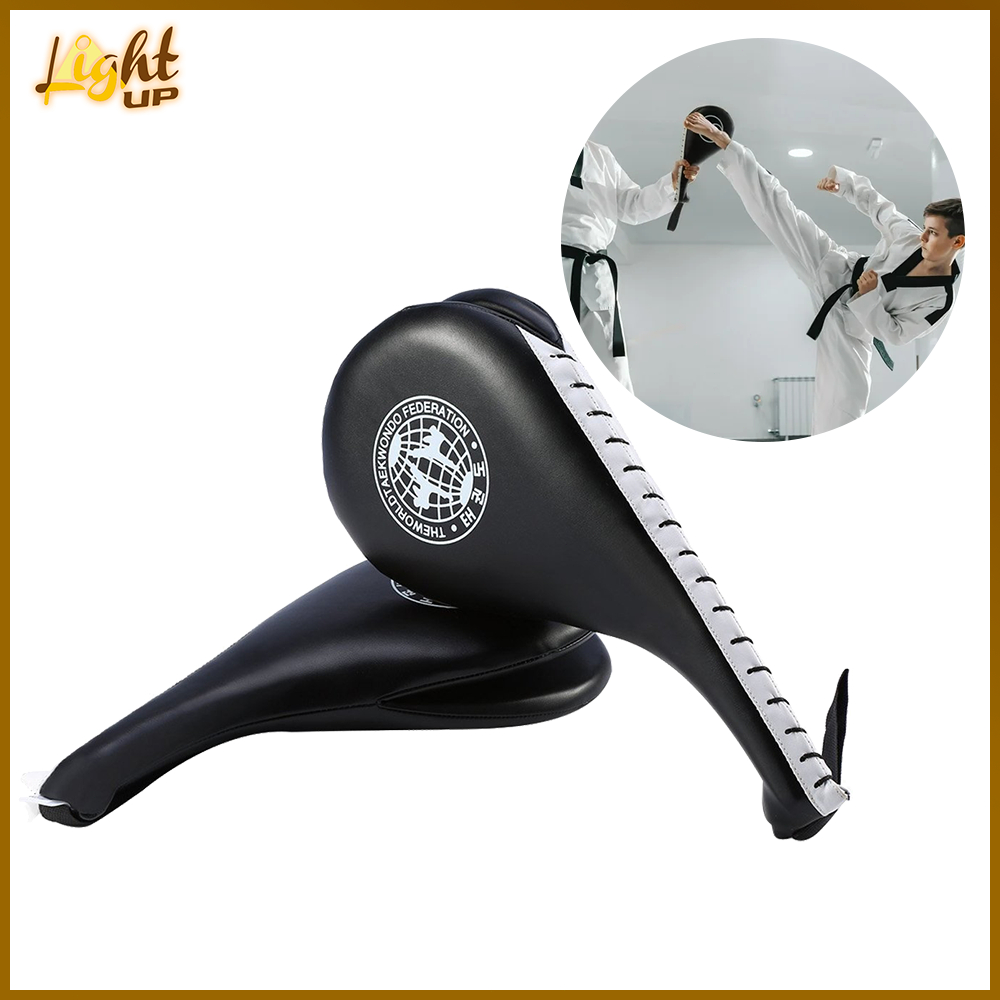 LIGHT UP Taekwondo Double Kick Pad,Target Karate Kickboxing Training ...