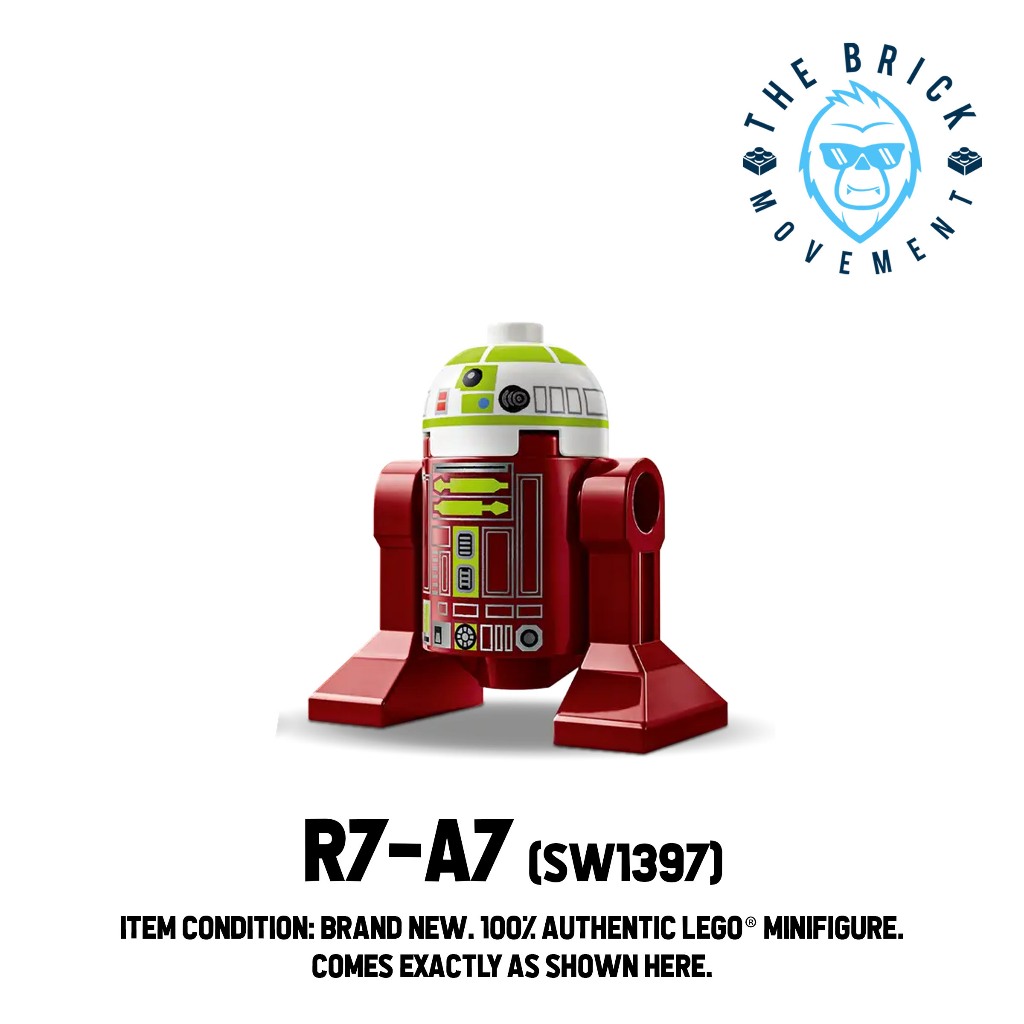 STAR WARS R7-A7 Astromech Droid Minifigure | Shopee Philippines