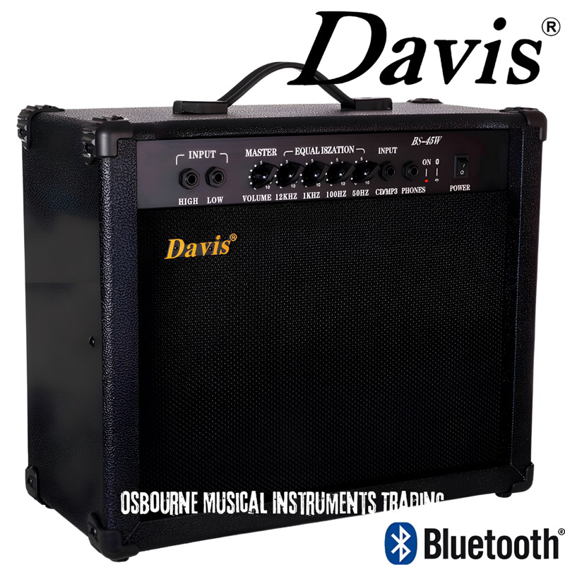 Davis™ 45W Bass Amplifier with Bluetooth | Shopee Philippines