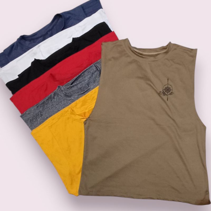 MUSCLE SANDO FOR MENS FREE SIZE(M-XL) | Shopee Philippines