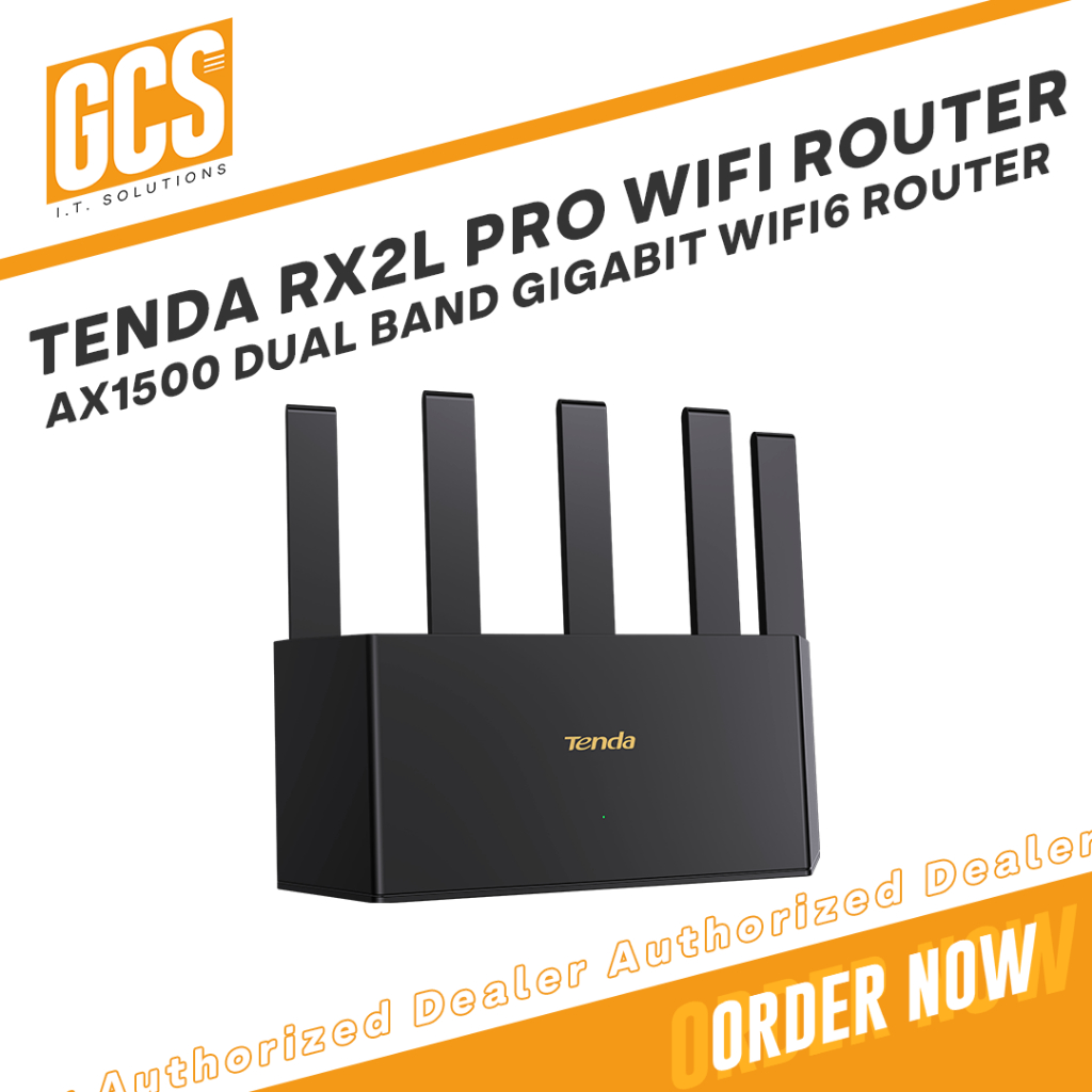 Tenda RX2L Pro AX1500 Dual Band Gigabit Wi-Fi 6 Router | Shopee Philippines