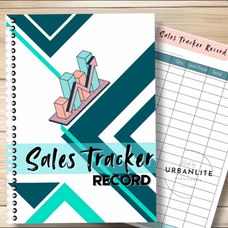 Sales Tracker Record | Daily Sales Record Monitoring Notebook | Shopee ...