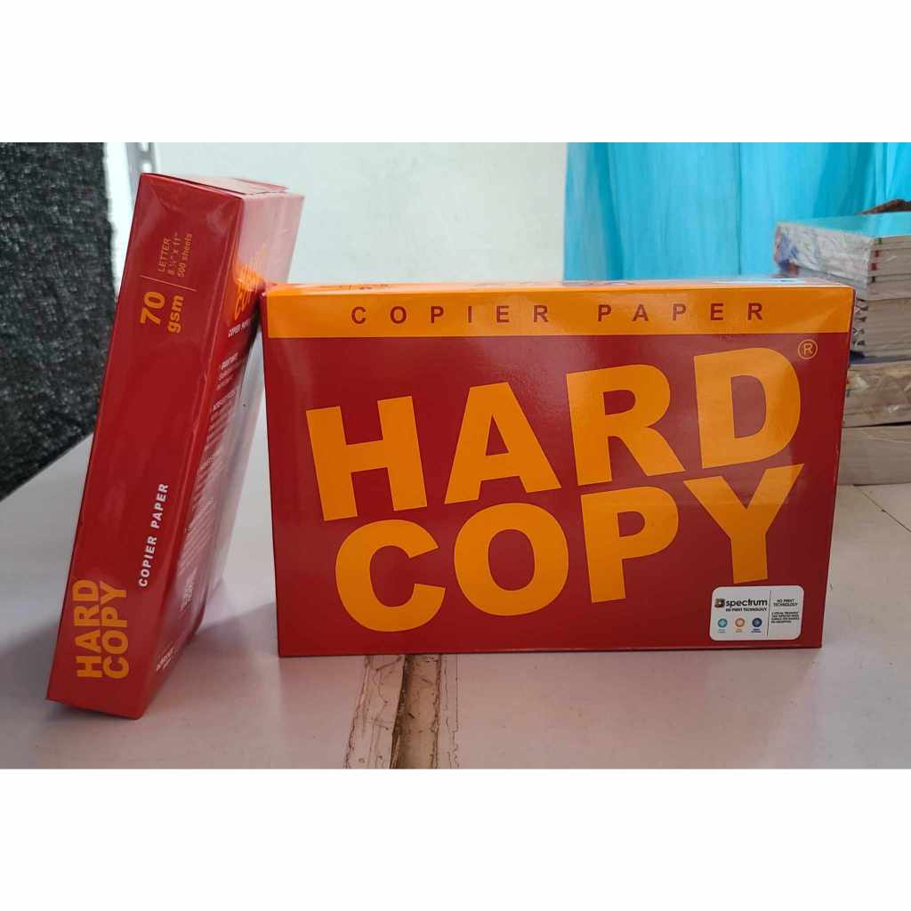 Hard Copy 70 GSM Bond Paper 500 Sheets (LETTER A4 LEGAL) | Shopee ...