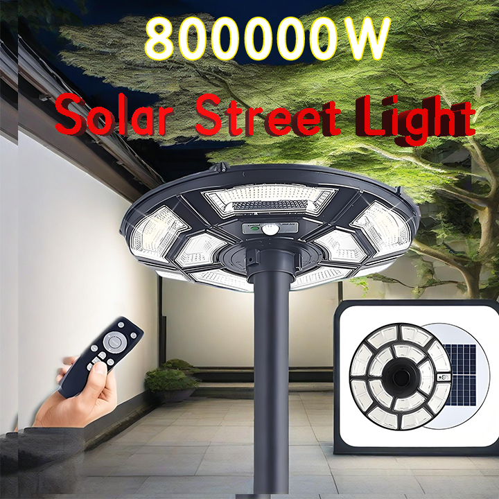 Solar Street Light 【10 Year Warranty】 UFO Solar Light IP67 Waterproof ...