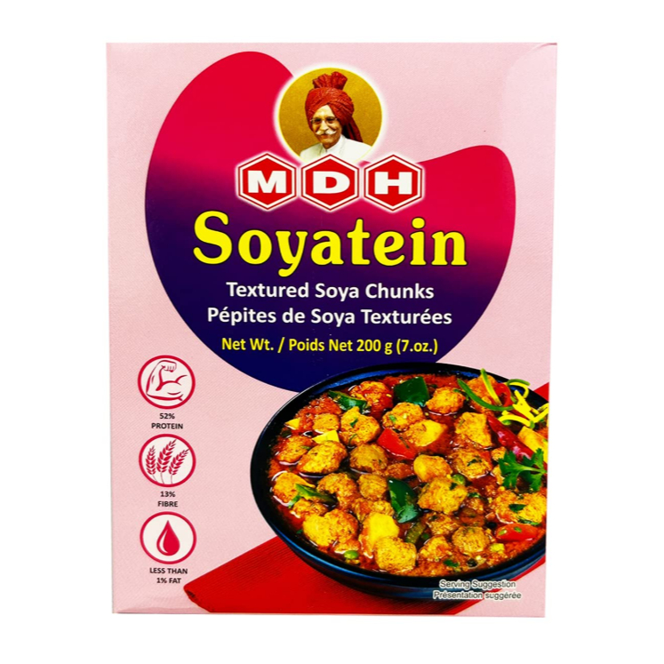 MDH Soyatein - Textured Soya Chunks - TVP - Vegetarian/Vegan - 100% ...
