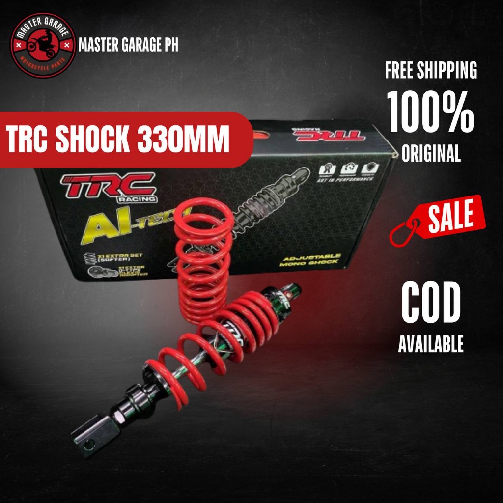 TRC SHOCK 330MM (RED/BLK) FOR CLICK | Shopee Philippines