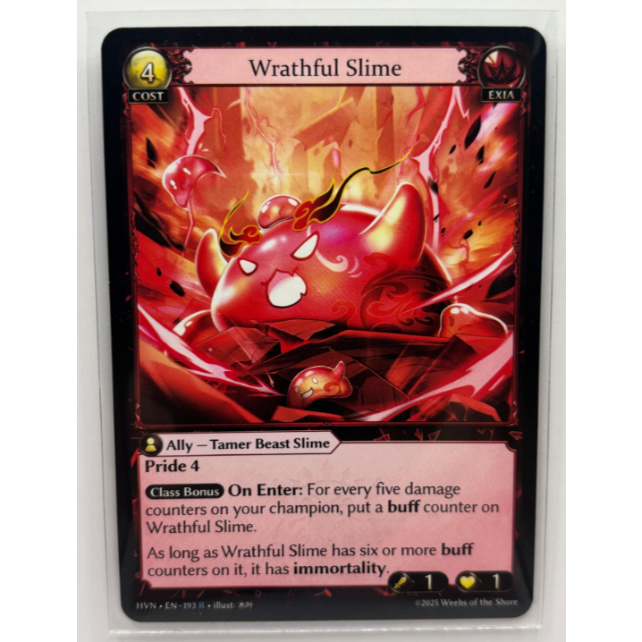 Grand Archive TCG | HVN EN—193 (Rare) - Wrathful Slime | Shopee Philippines