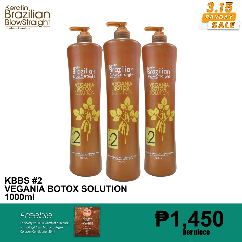 KBBS #2 Vegania Botox Treatment 1000ml | Shopee Philippines