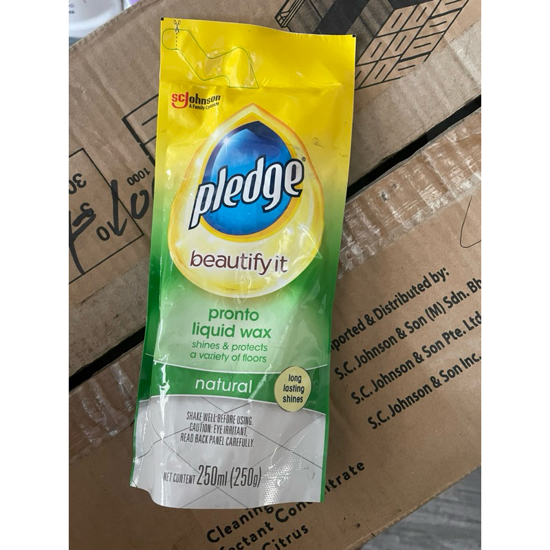 pledge pronto liquid wax 250ml | Shopee Philippines