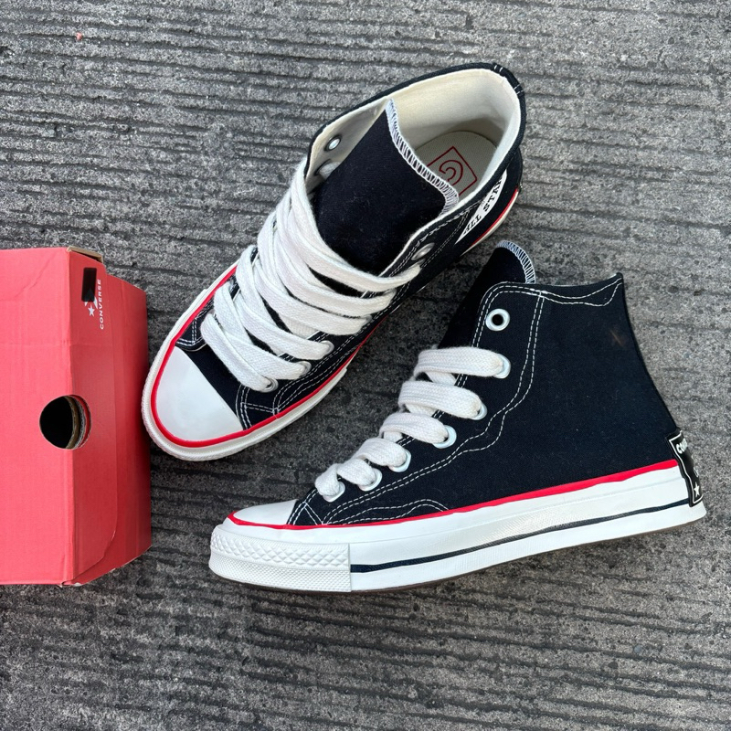 Cons 70’s Chuck Taylor Hi Lugged Gore Black Egret | Shopee Philippines