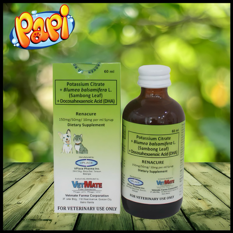 Papi Renacure Kidney Supplement 60ml | Shopee Philippines