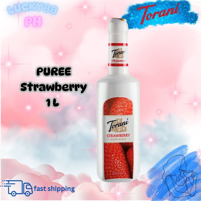Torani Strawberry Puree (1L) | Shopee Philippines
