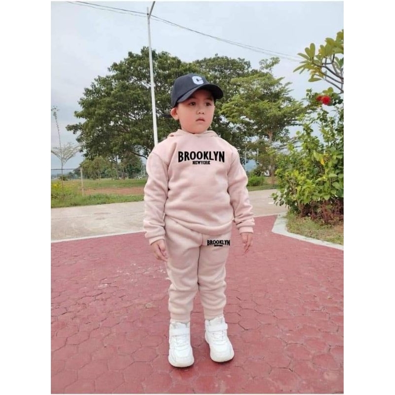 JONAS TERNO (BROOKLYN) HOODIE+JOGGER (SIZE 1 TO 8 Y.O/DTF PRINT/COTTON ...