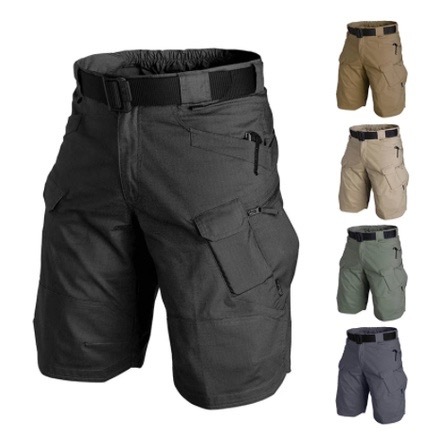 【COD】Ready Stock Waterproof Cargo Shorts Mens Outdoor shorts men 6 ...