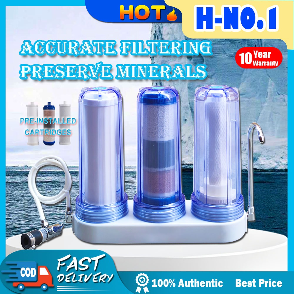 3-Stage Ceramic Ultrafiltration Water Purifier 7in1 Water Purifier ...