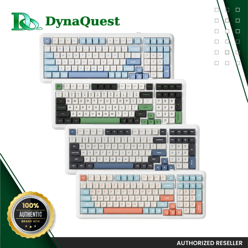 MCHOSE K99 Wireless Gasket Mount (Hyacinth Switch) Mechanical KB - 98% ...