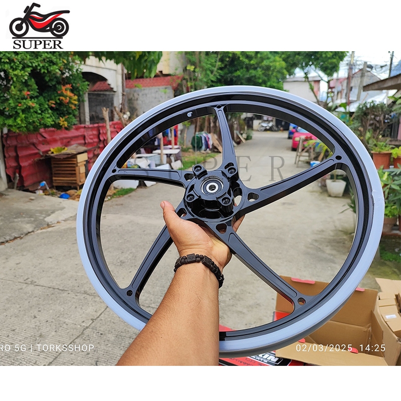 MUTAKIN CNC Mags YAMAHA SNIPER 150 SNIPER 155 Front 4holes 1.6x17 Rear ...