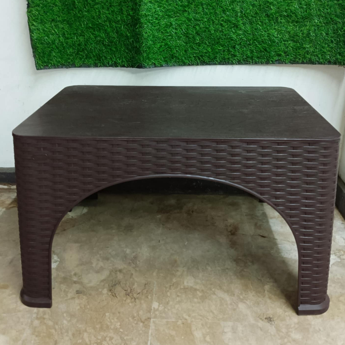 Zooey Rattan Side Table & Center Table BROWN COLOR Rattan Table ...