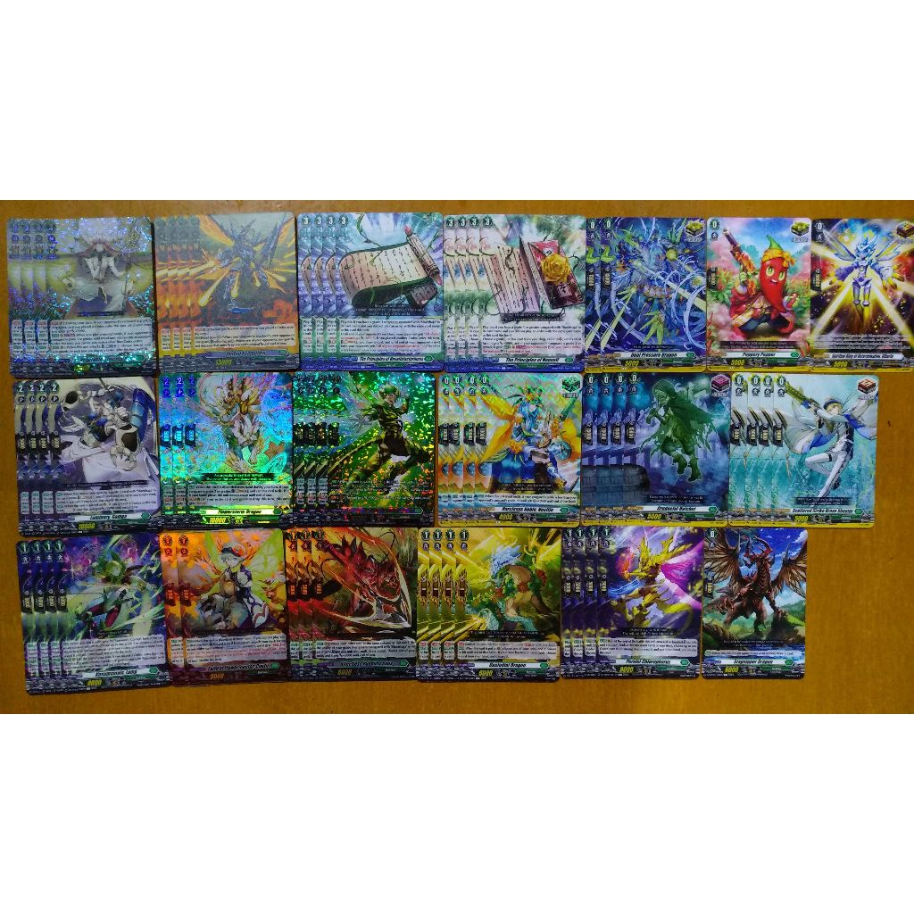 CFV Venerable, Stoeirhaja Deck Stoicheia Cardfight Vanguard DZ-BT06 RRR Fly Over Vivartika ...