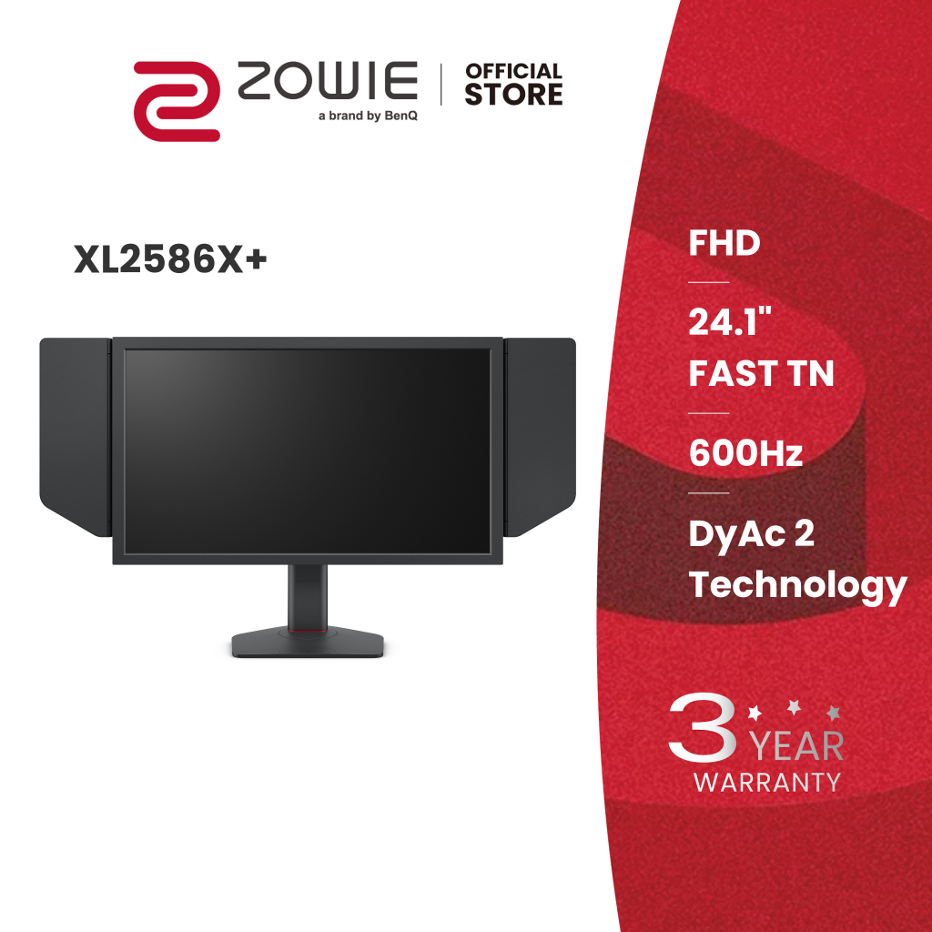 ZOWIE XL2586X+ New Fast TN 600Hz DyAc 2 Gaming Monitor for Esports ...