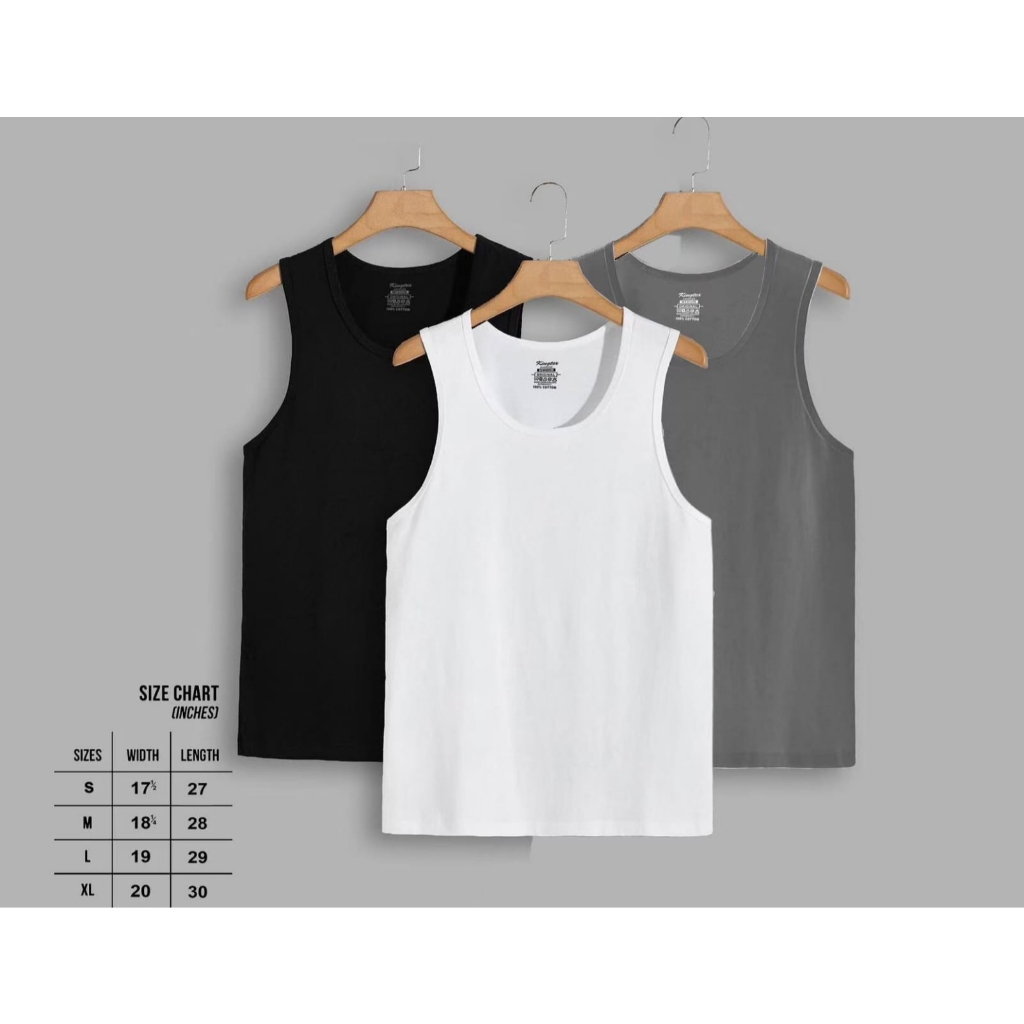 KINGTEX Plain Sando for Adults | Shopee Philippines