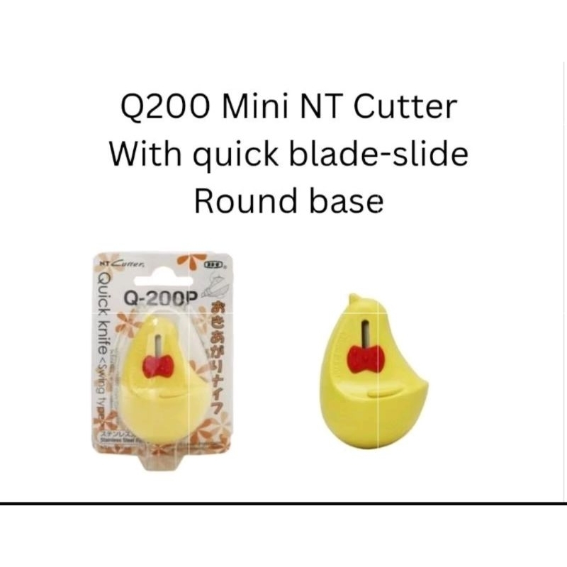 NT Mini cutter with quick blade slide (Q200) | Shopee Philippines