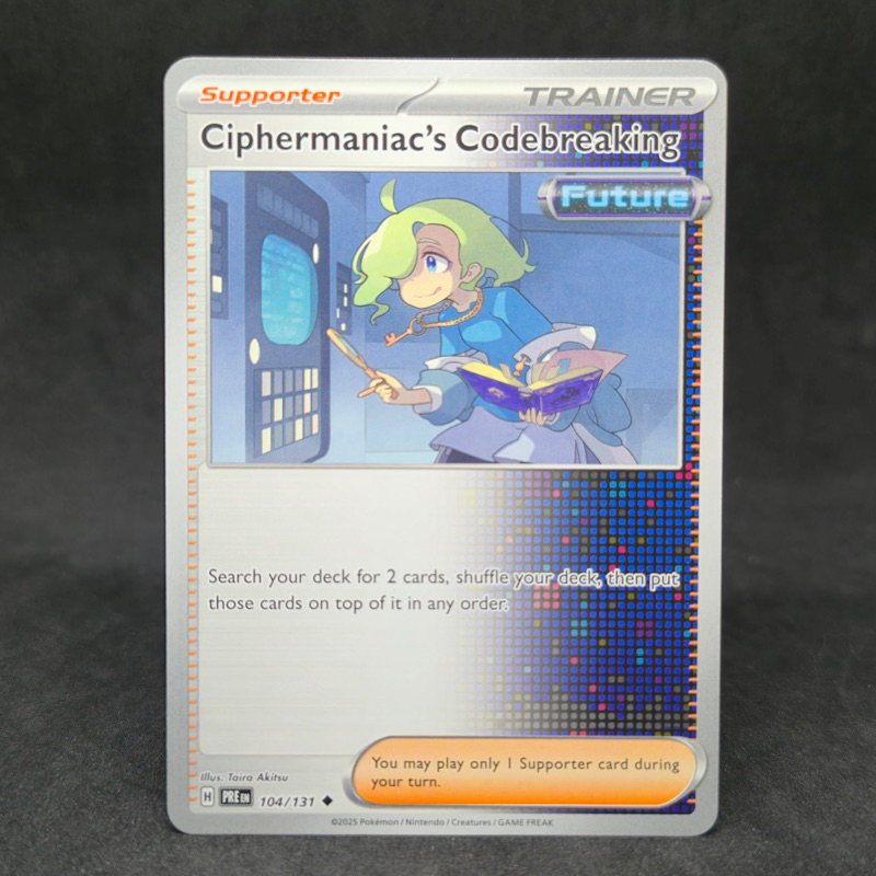 Pokemon TCG Ciphermaniac's Codebreaking 104/131 2025 Scarlet & Violet Prismatic Evolutions ...