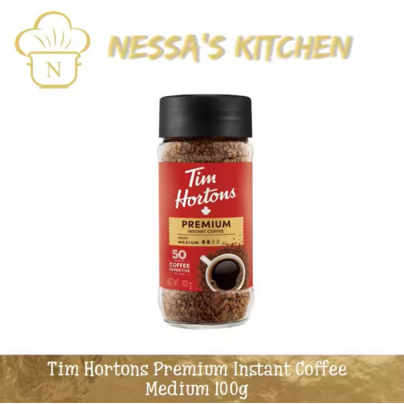 Tim Hortons Premium Instant Coffee Medium 100g [Nessa’s Kitchen ...